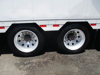 1998 Kentucky 51 FT DROP FRAME MOVING VAN Tandem Axle Aluminum Drop ...