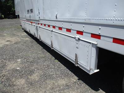 1998 Kentucky 51 FT DROP FRAME MOVING VAN Tandem Axle Aluminum Drop ...