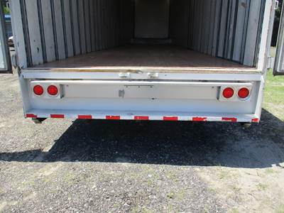 1998 Kentucky 51 FT DROP FRAME MOVING VAN Tandem Axle Aluminum Drop ...