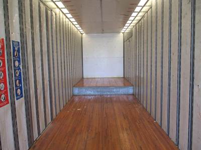 1998 Kentucky 51 FT DROP FRAME MOVING VAN Tandem Axle Aluminum Drop ...