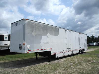2006 Kentucky 53 FT DROP FRAME MOVING VAN WITH BELLY BOXES Tandem Axle ...