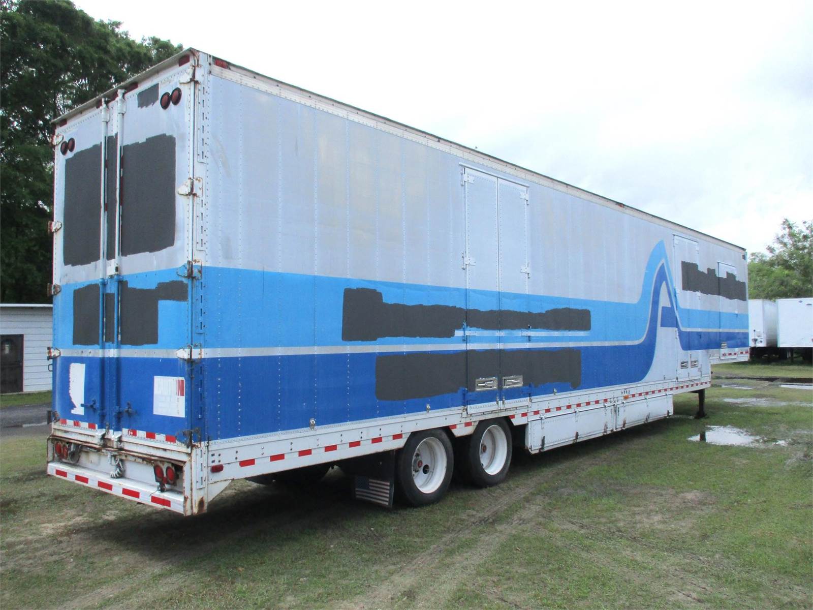 2001 Kentucky 53 X 102 DROP FRAME MOVING VAN Drop Frame Trailer For ...