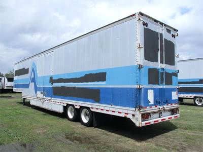 2001 Kentucky 53 X 102 DROP FRAME MOVING VAN Drop Frame Trailer For ...