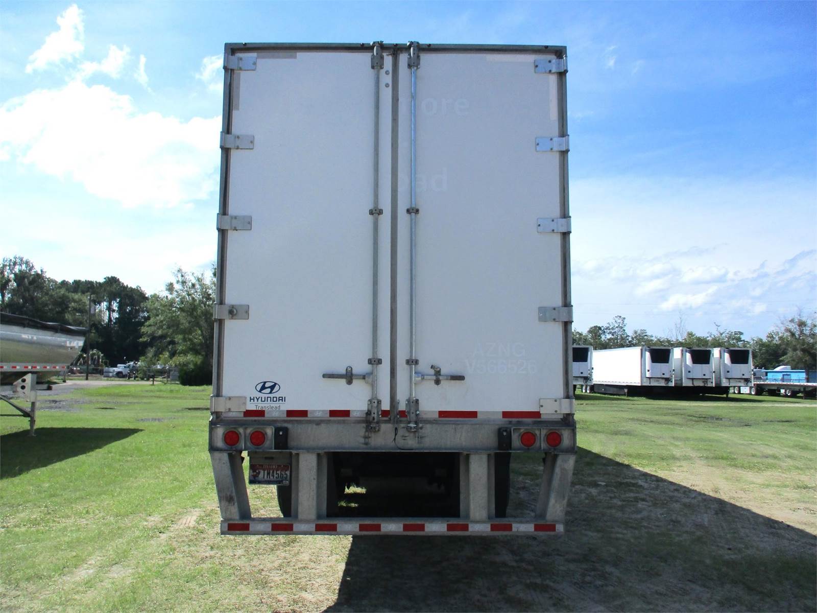 2020 Hyundai 53 ft Dry Van Trailer - Swing Door, Air Ride, Sliding Axle ...