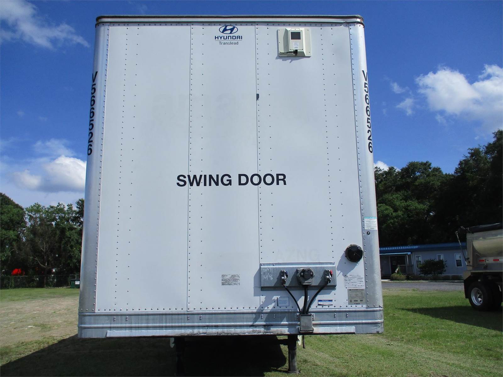 2020 Hyundai 53 ft Dry Van Trailer - Swing Door, Air Ride, Sliding Axle ...
