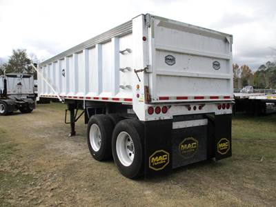 2017 MAC 28 ft End Dump Trailer - Tandem Axle, Aluminum, Air Ride For ...