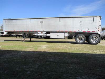 2006 MAC 39 ft Frameless End Dump Trailer - Tandem Axle, Aluminum, Air ...