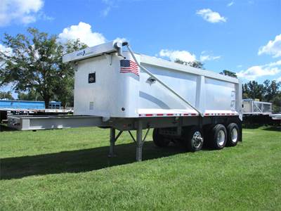 Trailstar End Dump Trailers For Sale | MyLittleSalesman.com