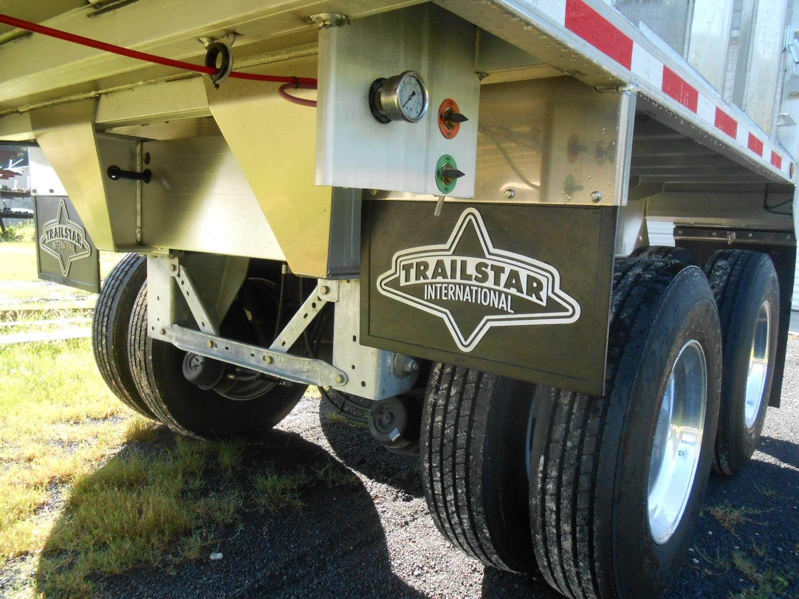 2023 Trailstar 40 ft Frameless End Dump Trailer - Tandem Axle, Aluminum ...