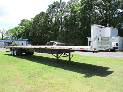 2013 UTILITY 53x102 Combination Flatbed Trailer - Air Ride, Sliding ...