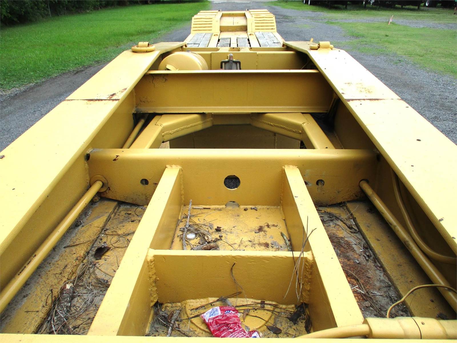 2002 Eager Beaver 53x102 Tri Axle Steel Lowboy Trailer - Air Ride ...