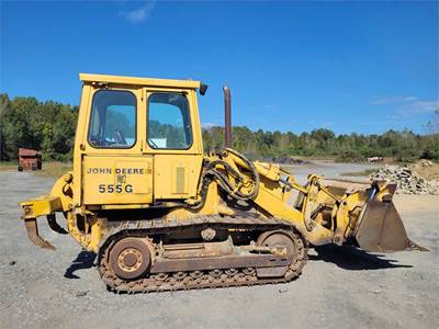 1992 John Deere 555 Crawler Loader For Sale, 4,667 Hours | Mount Bethel ...