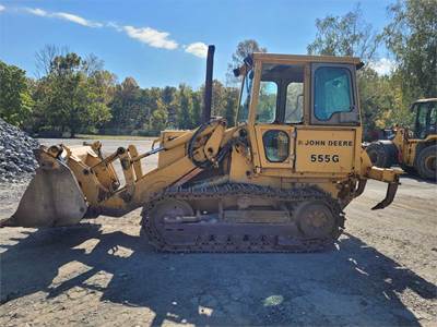 1992 John Deere 555 Crawler Loader For Sale, 4,667 Hours | Mount Bethel ...