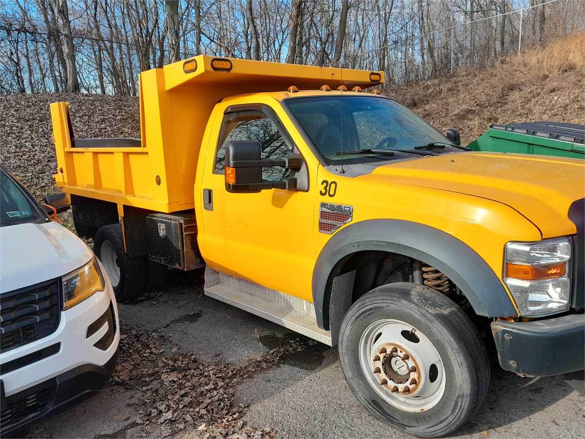 2009 Ford F-550 Dump Truck For Sale, 88,316 Miles | Moon Township, PA | 56061872 ...