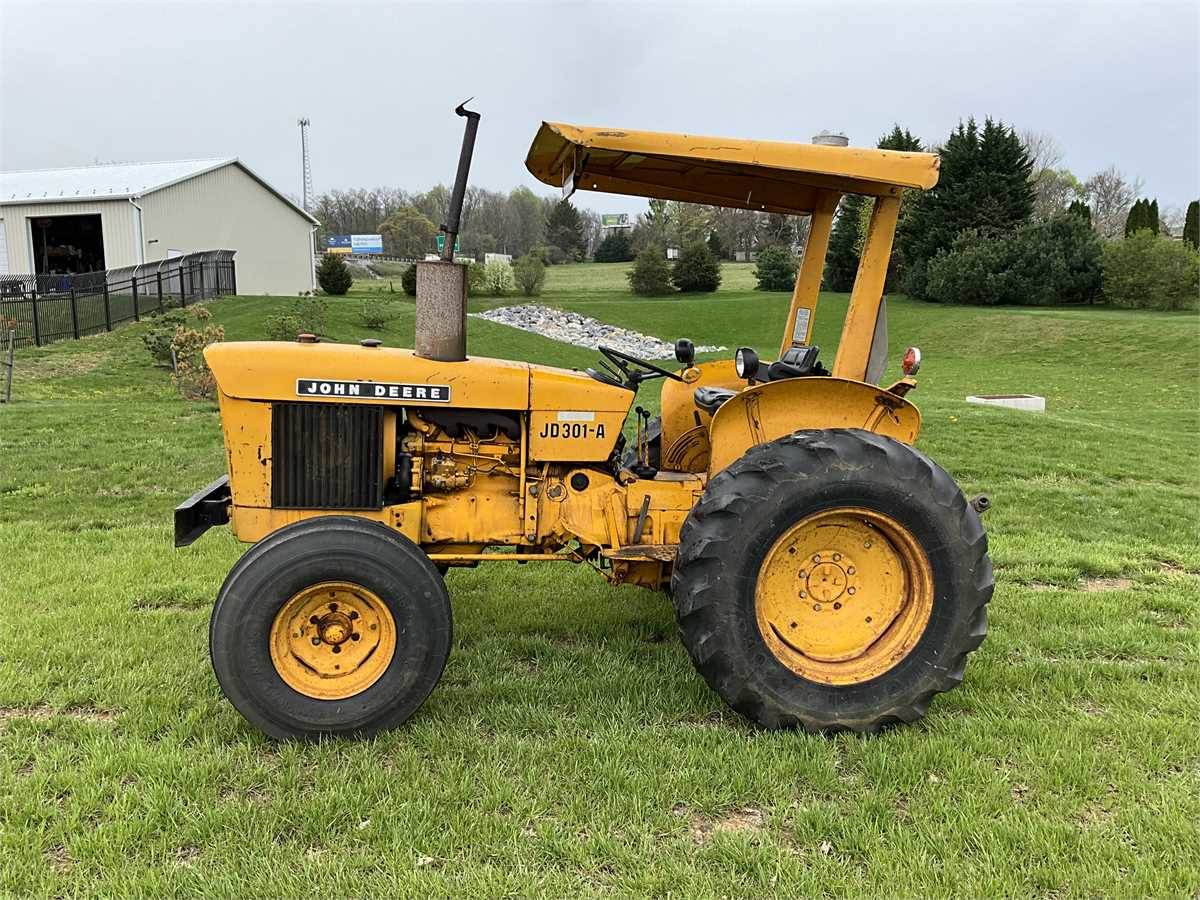 1975 John Deere Jd301a Tractor For Sale 5424 Hours Glen Rock Pa 4410