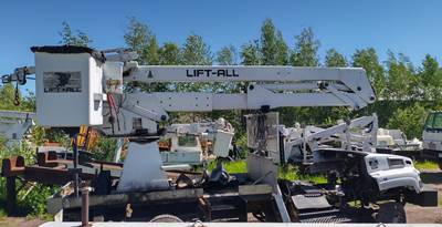 Lift-All LAHM37-1S Articulating Overcenter Insulated Bucket Lift Aerial ...