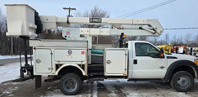 Ford F-550 Bucket Truck 4X4 Regular Cab - Terex Hi-Ranger HR37M Aerial ...