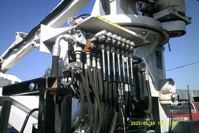 Bridge Inspection Truck - Paxton Mitchell Snooper with 10 Ft Rotating ...