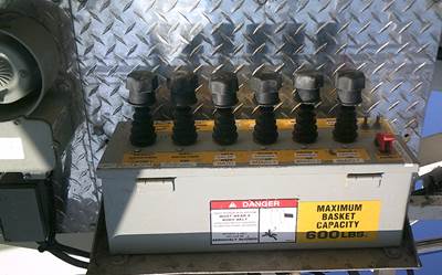 Bridge Inspection Truck - Paxton Mitchell Snooper with 10 Ft Rotating ...