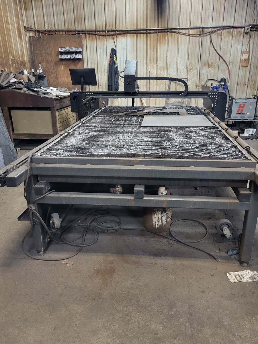 2020 ArcLight Dynamics Arc Max Ultra CNC Plasma Cutting Burn Table 5 Ft ...