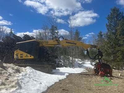 2015 Komatsu XT430-3 Logging Processor - Waratah 616C For Sale ...