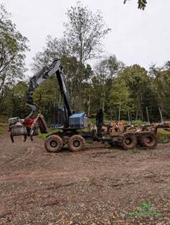 2011 TimberPro TF830B Harvester/Forwarder Combo - Log Max 7000C Processor For Sale - Blakeslee ...