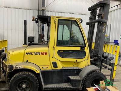 2018 Hyster H155FT Pneumatic Tire Forklift For Sale, 17,382 Hours ...