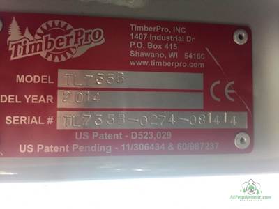 2014 TimberPro TL735B Logging Processor For Sale - Blakeslee, PA | NEF ...