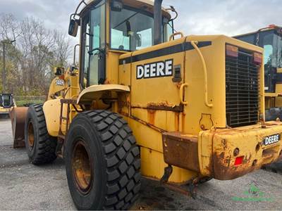 1998 John Deere 544H Wheel Loader For Sale, 8,800 Hours | Palmer, MA ...