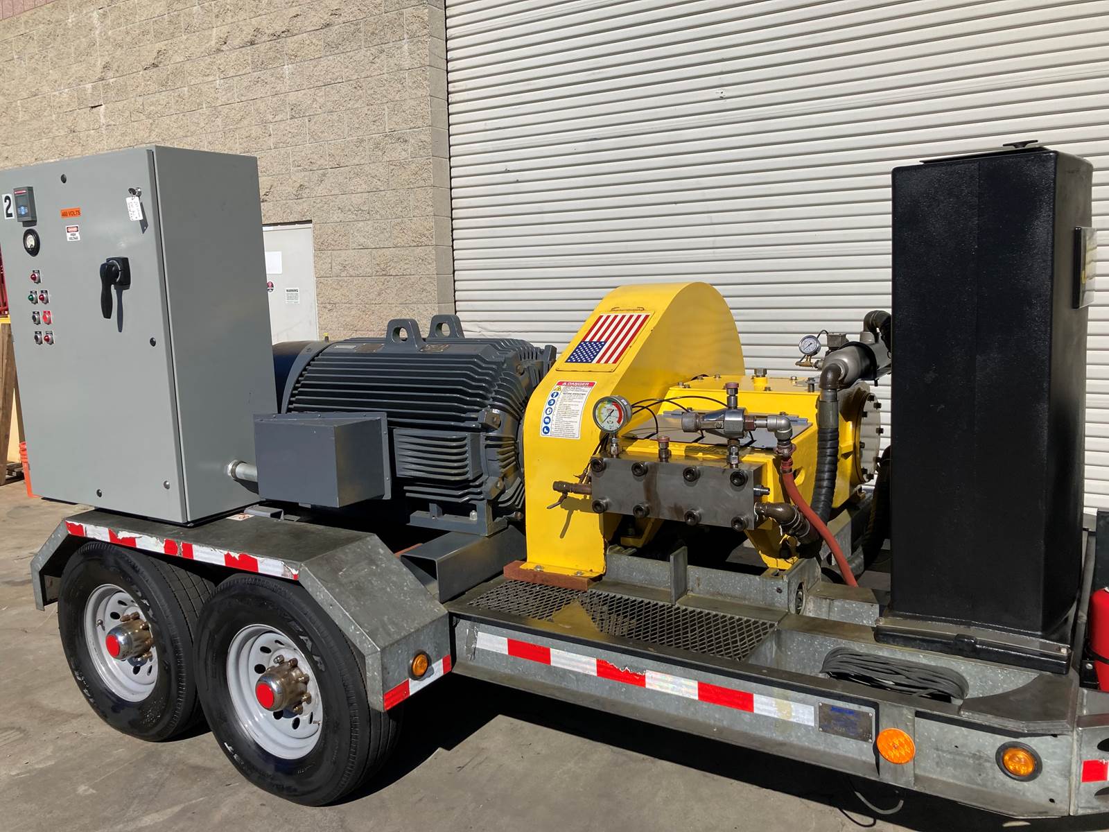 2020 Jetstream 40000 PSI 8 gpm Electric UHP Water Blaster on Double ...