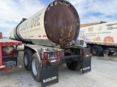 1981 Fruehauf 7000 Gallon Asphalt / Hot Oil Tank Trailer For Sale ...