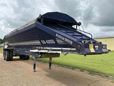 1999 Flow Boy 42 FT Tandem Axle Steel Belt Trailer - Spring, Fixed Axle ...