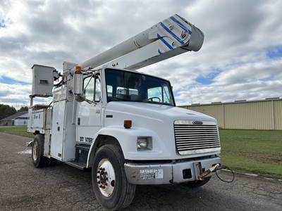 Freightliner FL70 Boom / Bucket Truck - 2000 ALTEC AN543 Aerial Lift ...