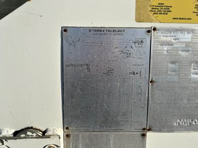 International DuraStar 4300 55 ft Boom / Bucket Truck - 2012 TEREX HI RANGER 5TC-55 Aerial Lift ...