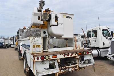 International WorkStar 7300 42 ft Boom / Bucket Truck - 2008 Altec L42M ...