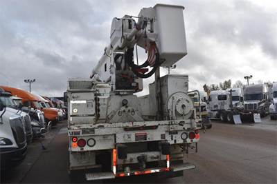 International WorkStar 7400 55 ft Boom / Bucket Truck - 2006 ALTEC AA755L Aerial Lift, Automatic ...