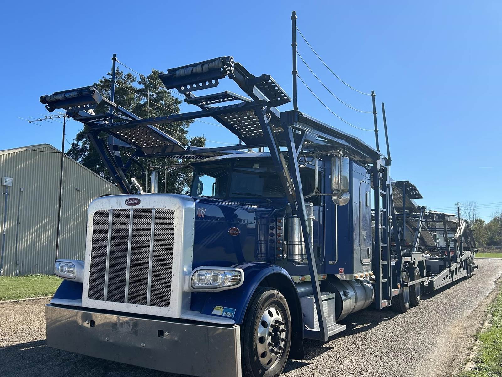 2020 Peterbilt 389 Tandem Axle Car Carrier Truck - Paccar, 485HP, 18 ...