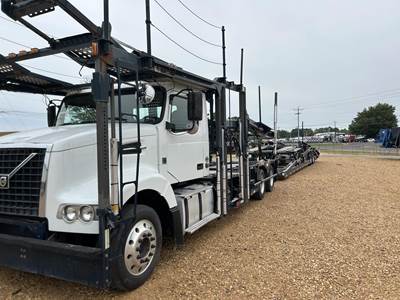 2014 Volvo VAH62200 Tandem Axle Car Carrier Truck - D11, 405HP, Manual ...
