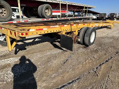 2000 Stoughton 53 FT CONTAINER CHASSIS Tandem Axle Steel Container ...