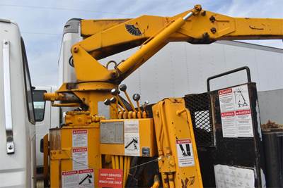 Ford F-800 Single Axle Digger Derrick Truck - 1998 Telelect TELECON 15 ...