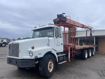 Volvo WG64 Crane Truck - 1998 Fassi F230SE Knuckle Boom Crane, 8Ll For ...