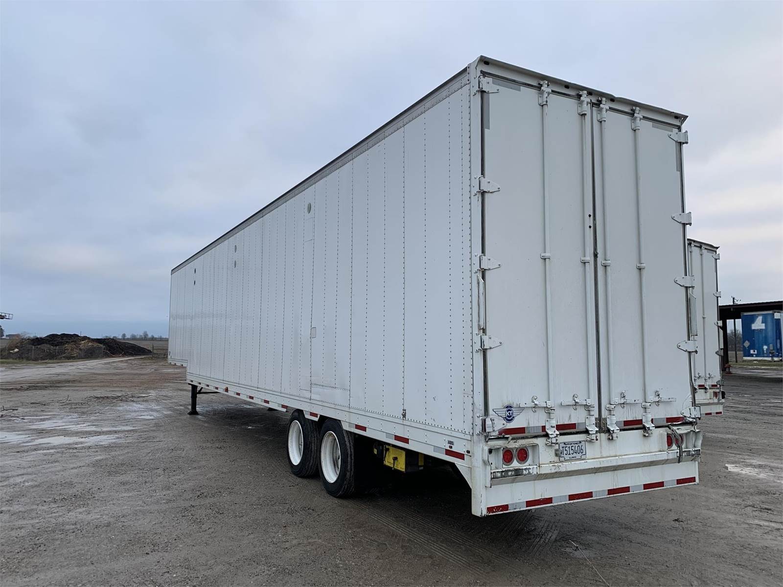 2015 Kentucky 53x102 Tandem Axle Aluminum Drop Frame Trailer - Air Ride ...