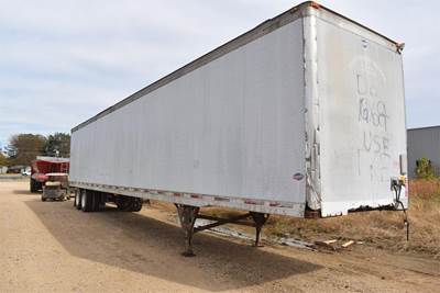 2001 UTILITY 53 ft Dry Van Trailer - Air Ride, Sliding Axle For Sale ...