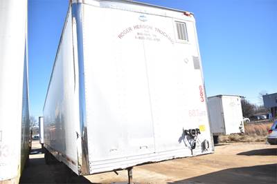 2001 UTILITY 53 ft Dry Van Trailer - Air Ride, Sliding Axle For Sale ...
