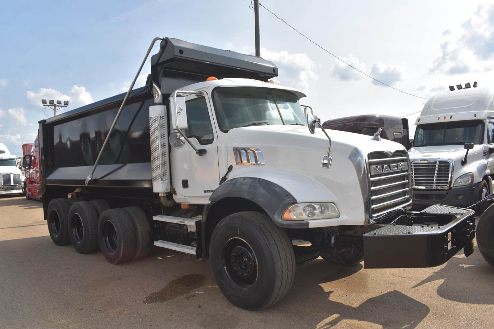 2007 Mack Granite CT713 Tri Axle Dump Truck - 395HP, 10 Speed Manual ...