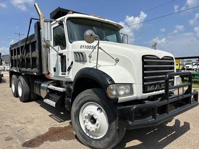 2011 Mack Granite GU713 Dump Truck - MP8 455HP, 9 Speed Manual, 15.5 ...