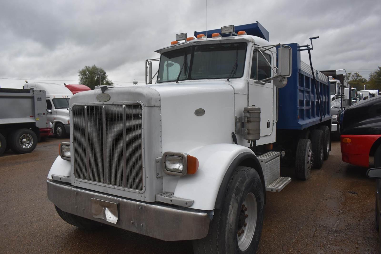 2000 Peterbilt 357 Tri Axle Dump Truck - Caterpillar 380HP, 8Ll Manual ...