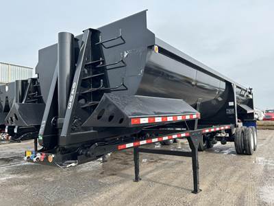2025 ATRO 34 ft Half Round End Dump Trailer - Tandem Axle, Steel ...