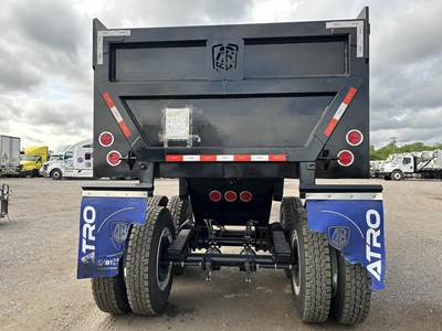 2025 ATRO 34 ft Half Round End Dump Trailer - Tandem Axle, Steel ...