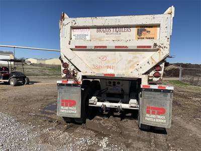 2016 Brazos 32 ft Frameless Half Round End Dump Trailer - Tandem Axle ...